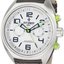 Fitzroy F-C-S4L5 White Chronograph Steel Automatic Leather Strap, Men ...