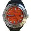 Immersion IM6992 Gents Automatic Analogue Orange Dial Black Plastic ...
