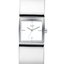 Joy Quartz with White Dial Analogue Display and Silver Stainless Steel ...