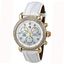 Michele Signature Csx-36 Diamond Gold, Diamond Dial White Alligator ...