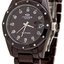 Oniss ON601-L Brown Brown Ceramic Diamond, Women - Watches
