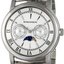 Romanson TM2616FM1WAS2W Classic Three Hand Quartz Moon Phase, Day and ...