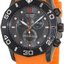Swiss Military Hanowa Oceanic Chrono 06-4196-30-009-79 Orange Rubber ...