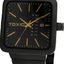 Toxic Square TX60192-A with Black Stainless Steel Band, Homme - Montres