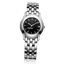 Vufflens V036 Donau Collection Sliver Steel Black Dial Quartz, Women ...